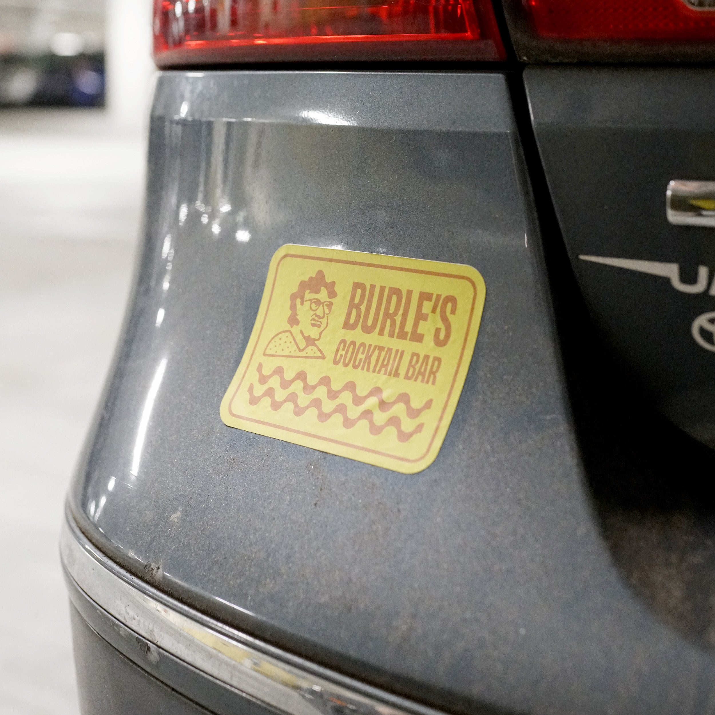 Sticker - Burle's Cocktail Bar (Yellow) – The Victorian Atlanta